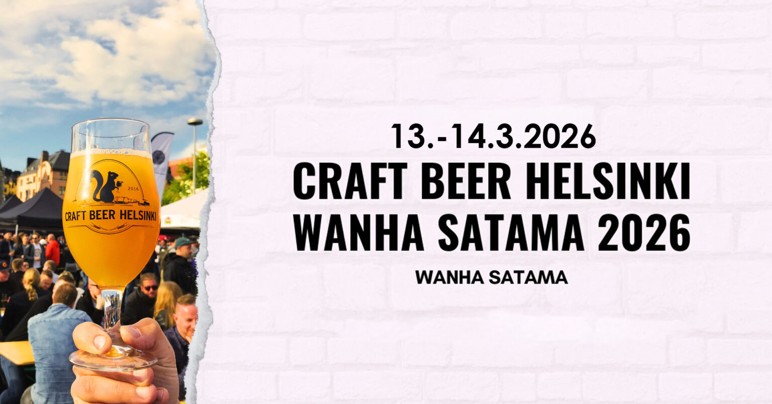 Craft Beer Helsinki 2026 Wanha Satama – Quem bebe por gosto